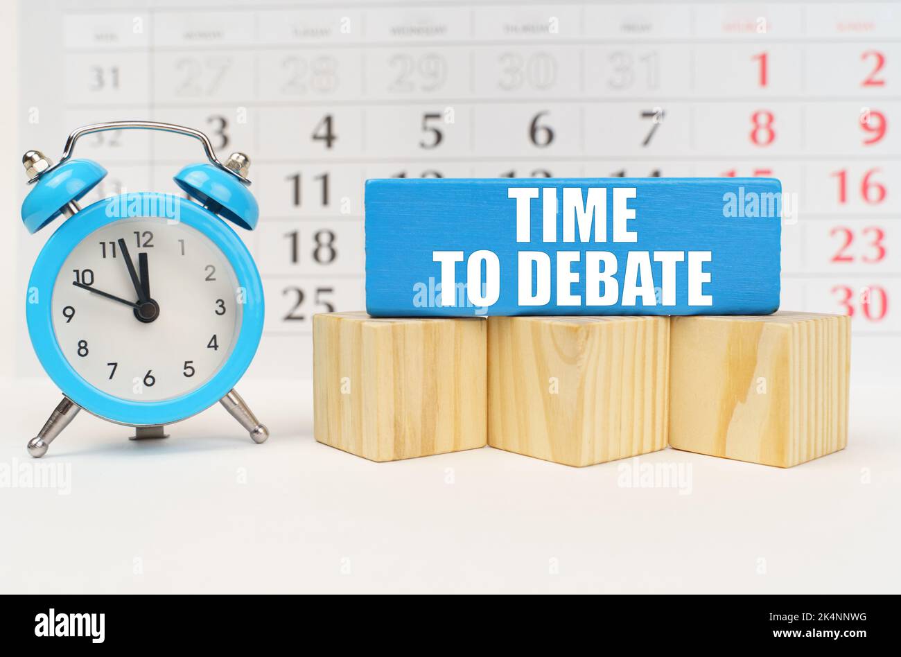 Time to debate hi-res stock photography and images - Alamy