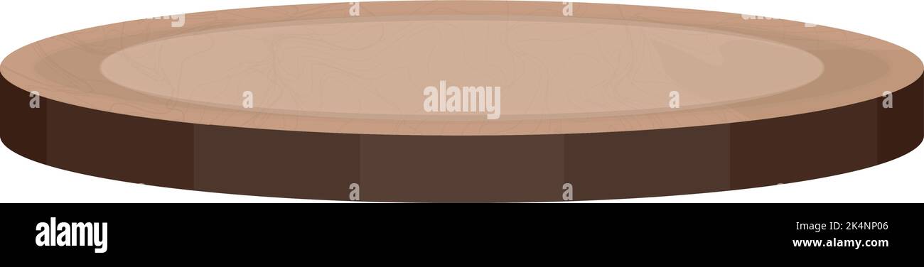 Pizza board, illustration, vector on a white background Stock Vector ...