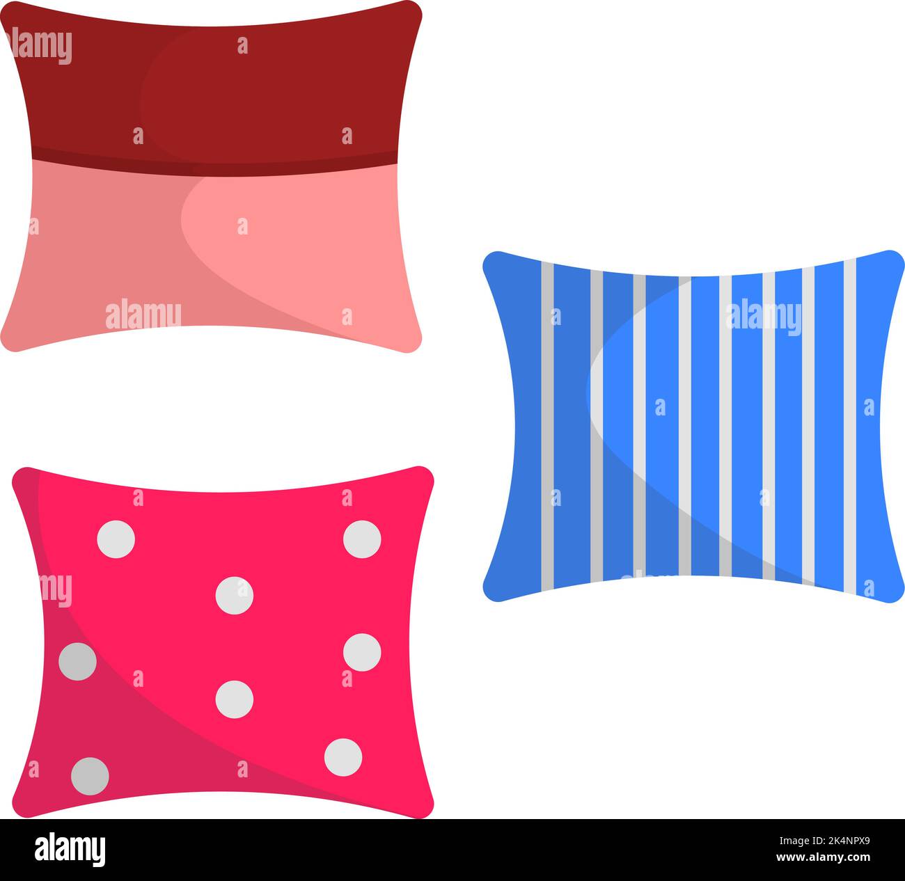 Pretty pillows Stock Vector Images - Alamy