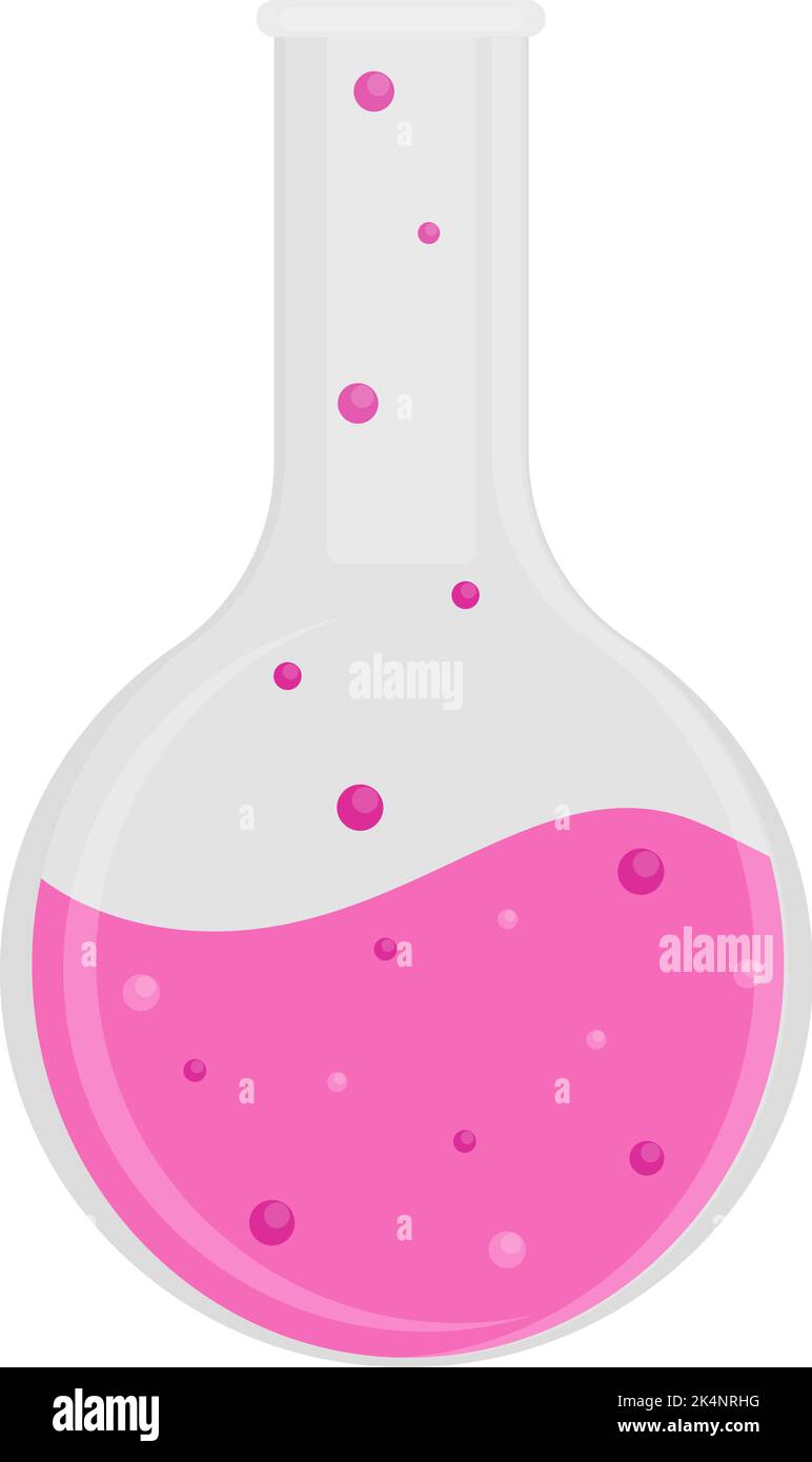 Pink bottle potion Cut Out Stock Images & Pictures - Alamy