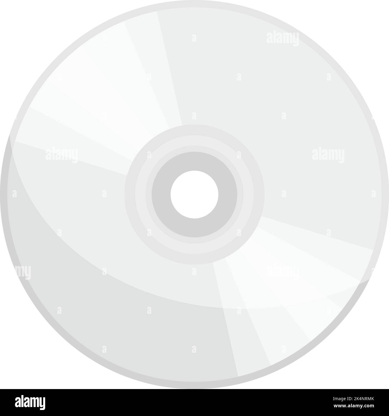 CD Disc, illustration, vector on a white background Stock Vector Image ...