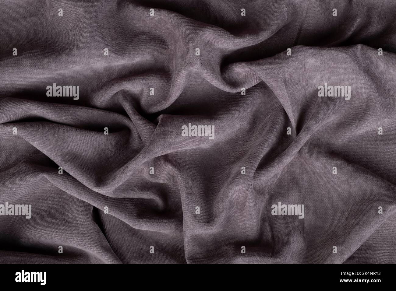 gray silk sheet, crumpled bedspread texture Stock Photo - Alamy