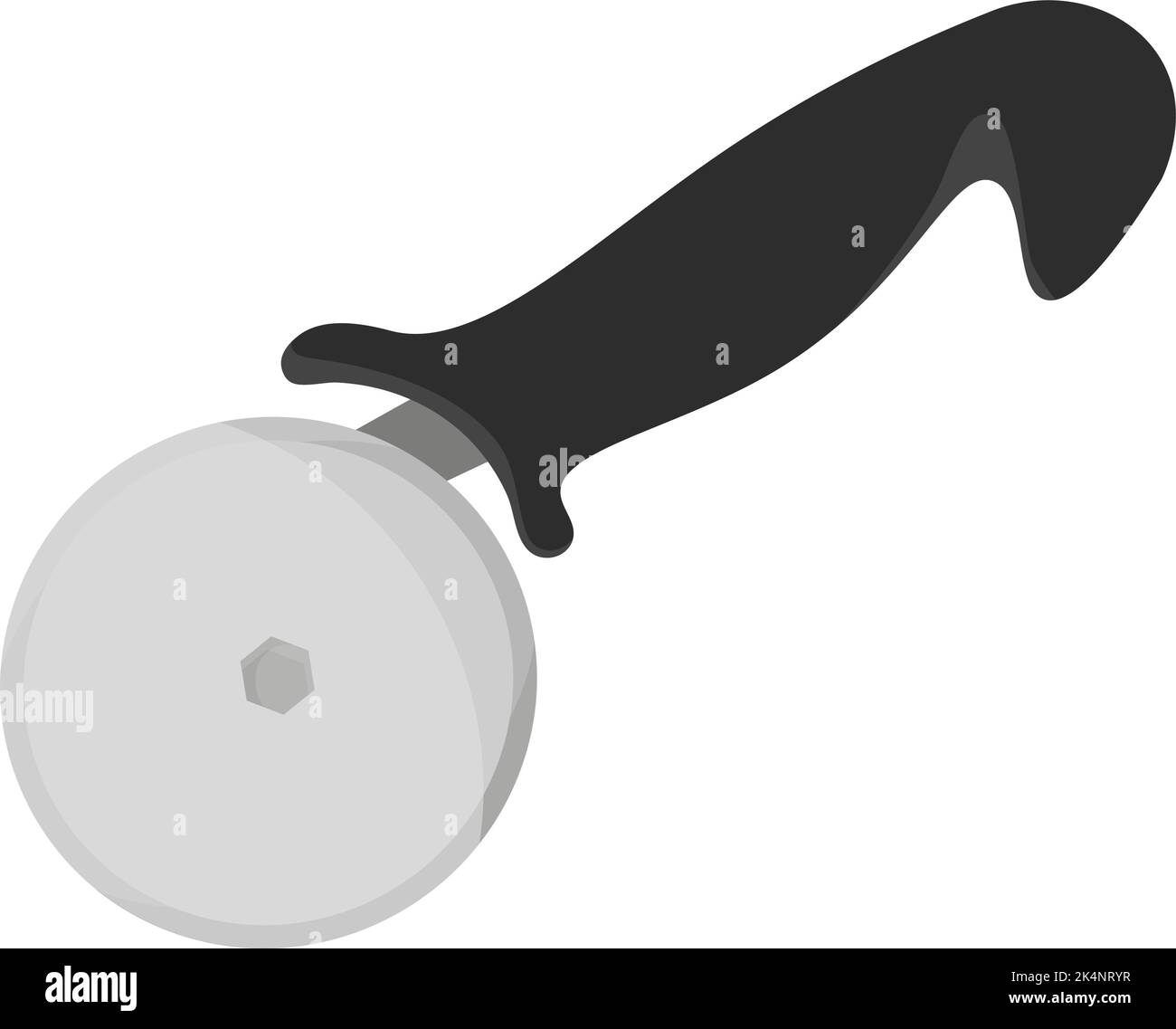 Pizza cutter vector vectors hi-res stock photography and images - Alamy