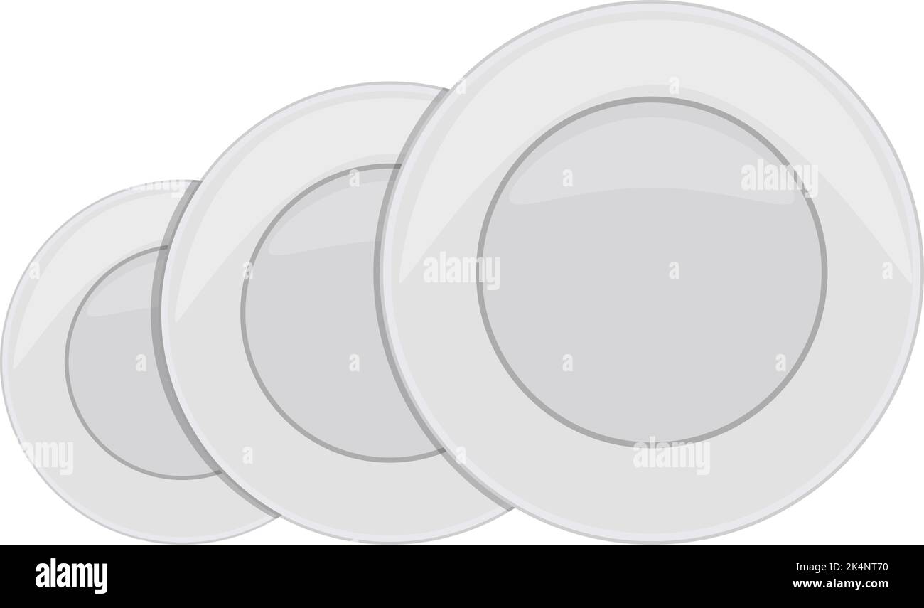 Menu with plates and meal Stock Vector Images - Alamy