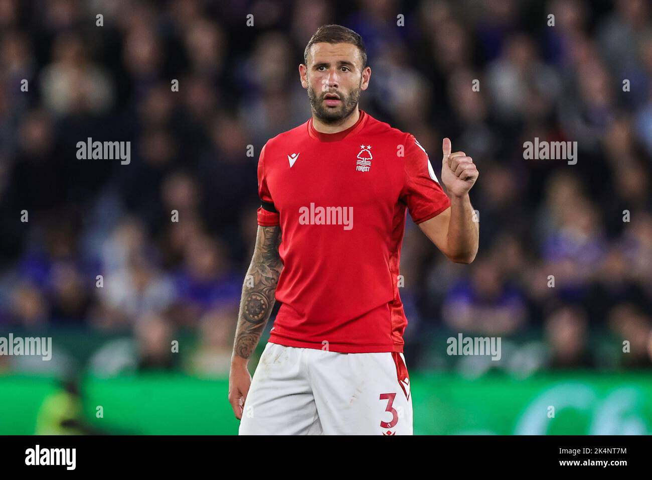 Steve Cook #3 of Nottingham Forest during the Premier League match ...