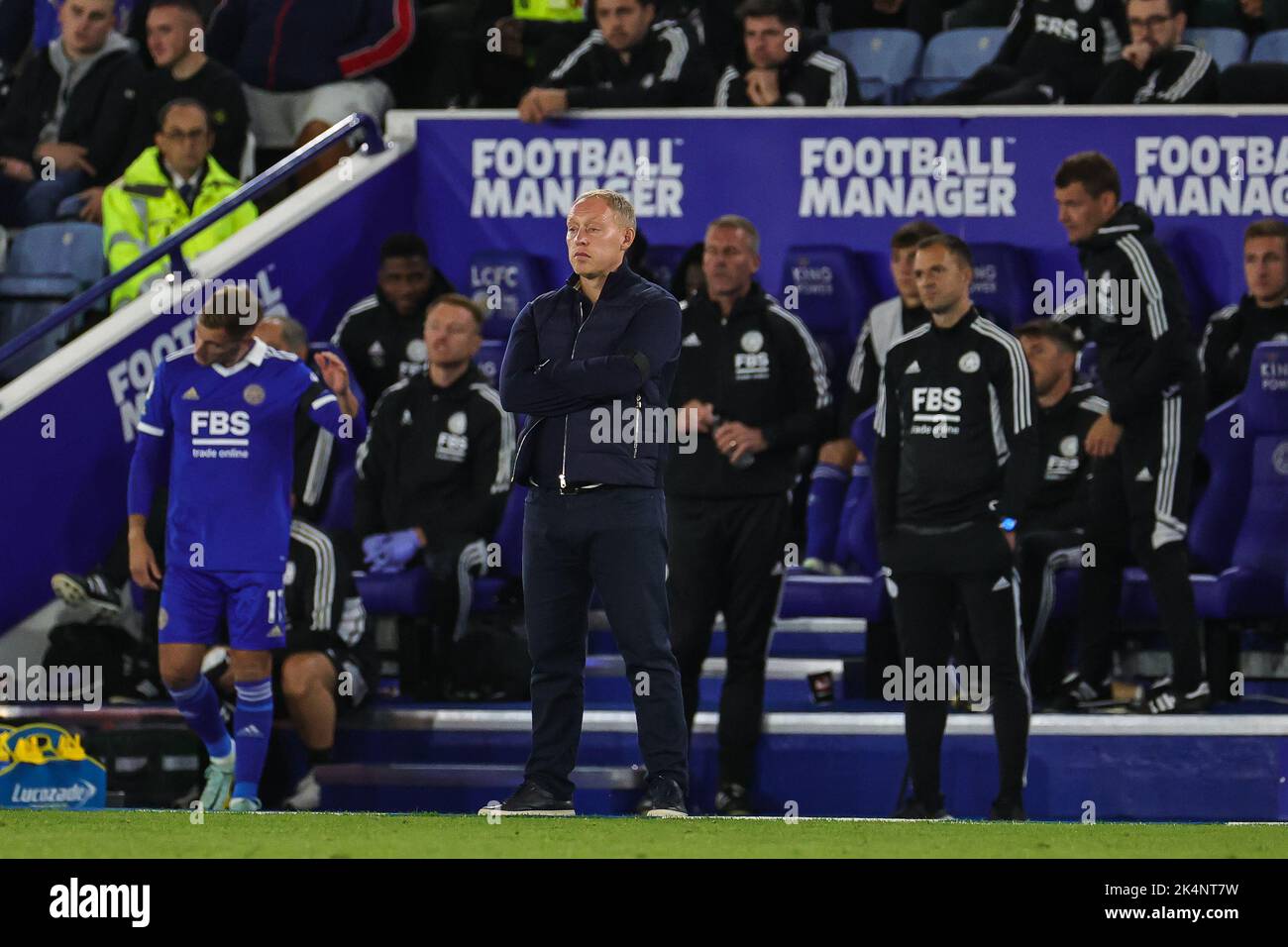 Steve Cooper manager of Nottingham Forest during the Premier League ...