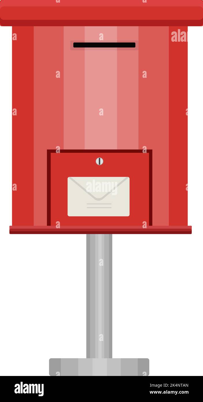 Postbox vector vectors Stock Vector Images - Alamy
