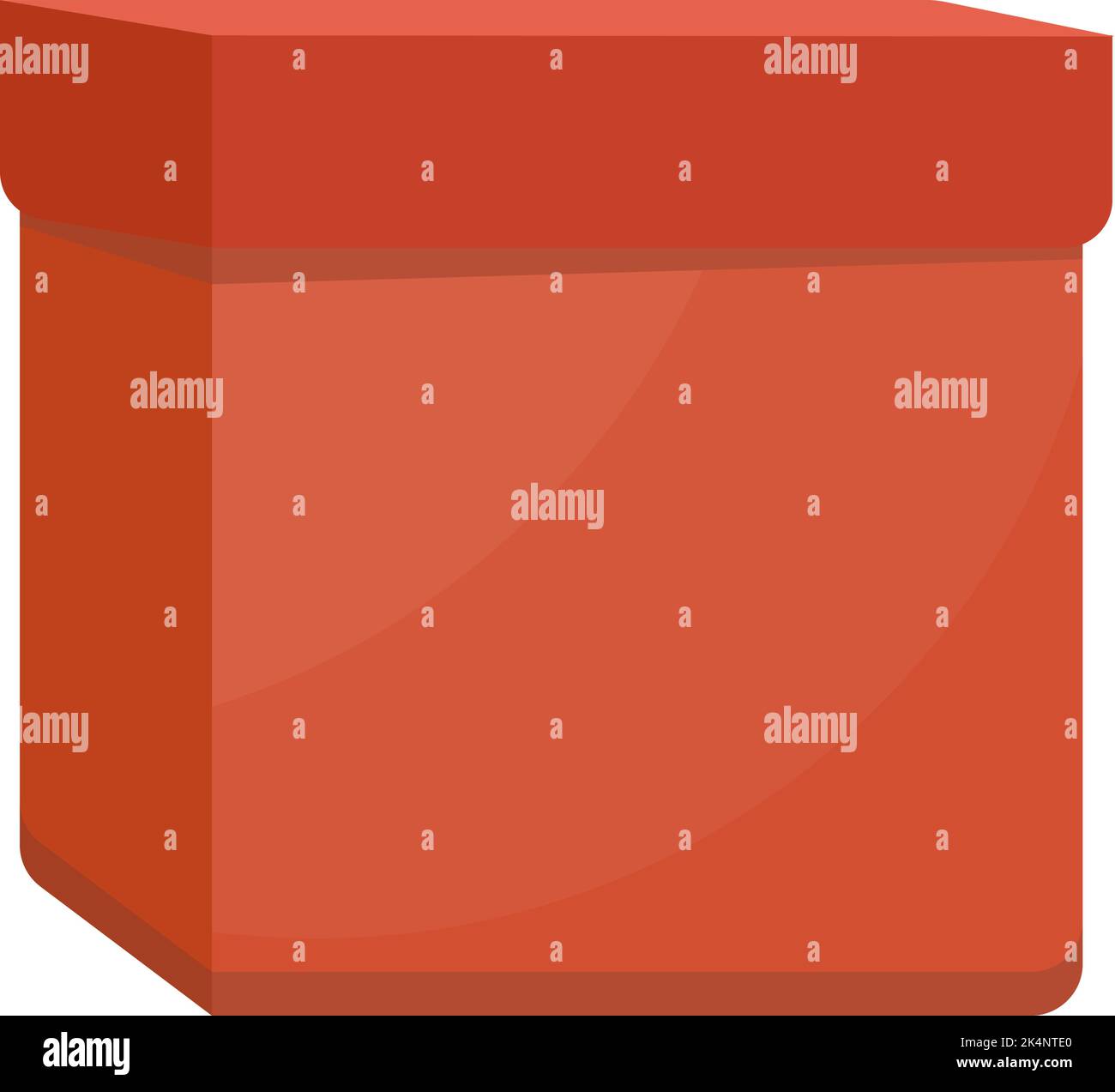 Red box on top Stock Vector Images - Alamy