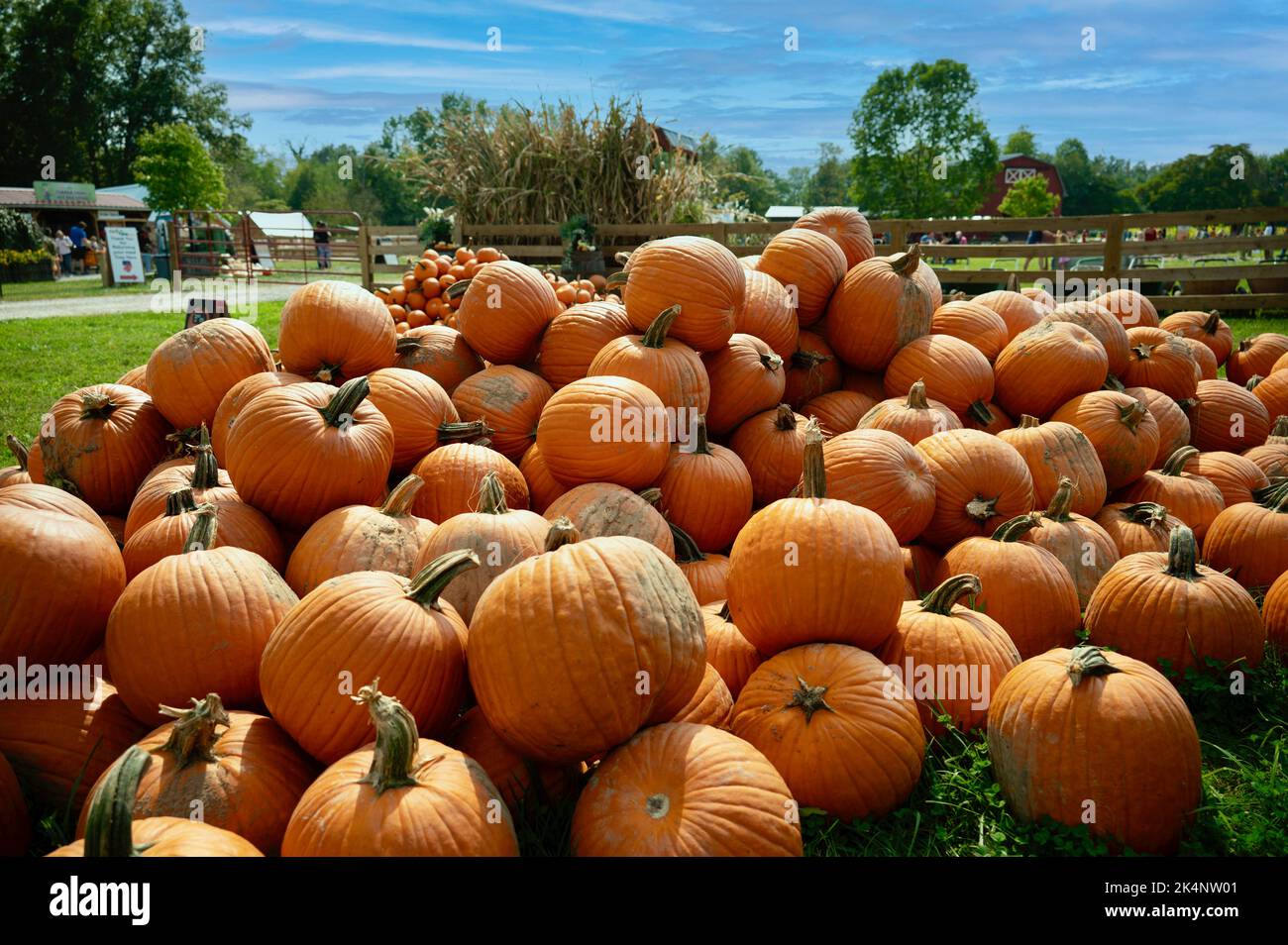 Fall scenes barn hi-res stock photography and images - Alamy