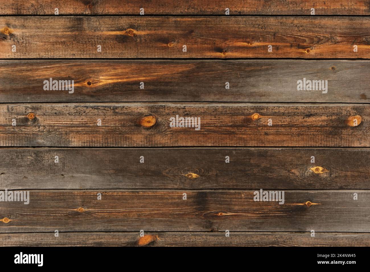 Wooden texture with horizontal lines. The texture of wood with knots ...