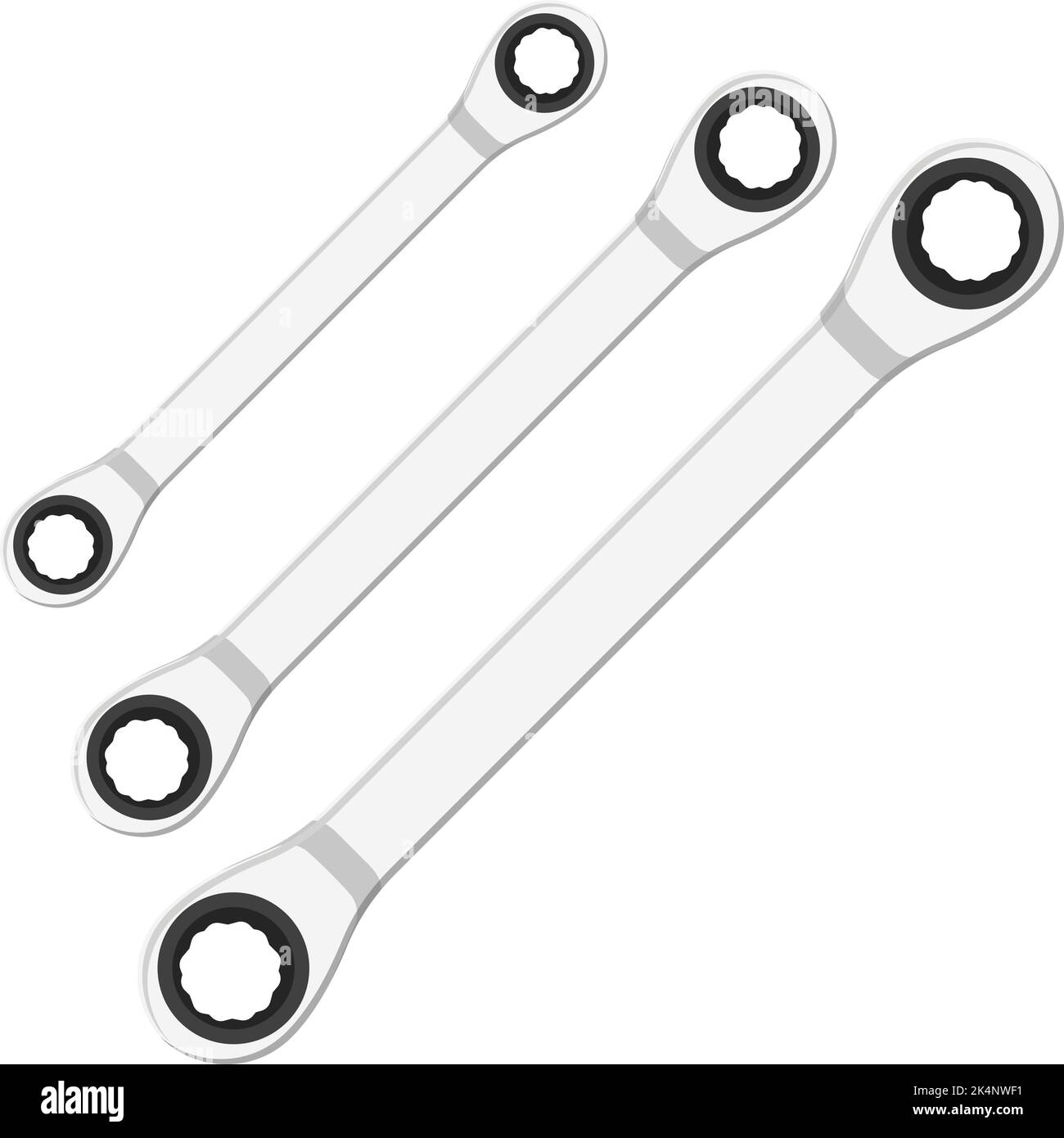 Wrenches vector vectors hi-res stock photography and images - Alamy