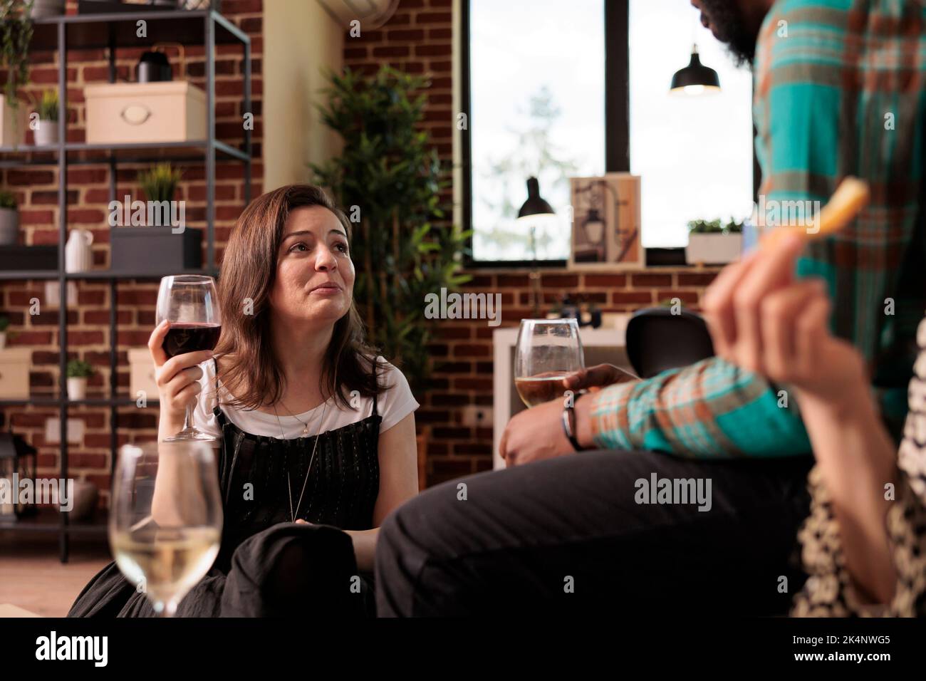 Anxious multicultural hi-res stock photography and images - Alamy