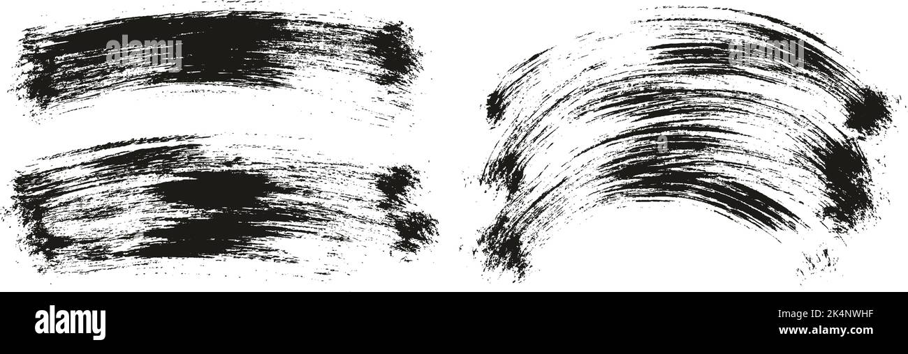 Round Brush Thin Curved Background Mix Artist Brush High Detail ...