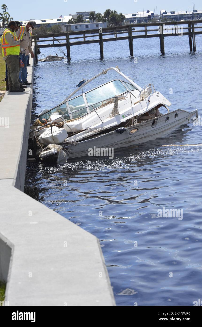 Hurricane Ian devastation Punta Gorda, FL Stock Photo - Alamy