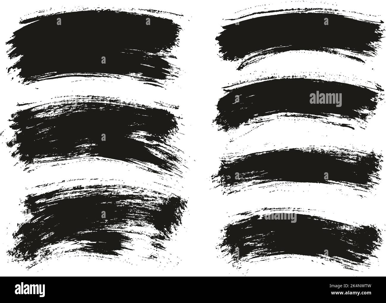 Round Brush Thin Curved Background Mix Artist Brush High Detail ...