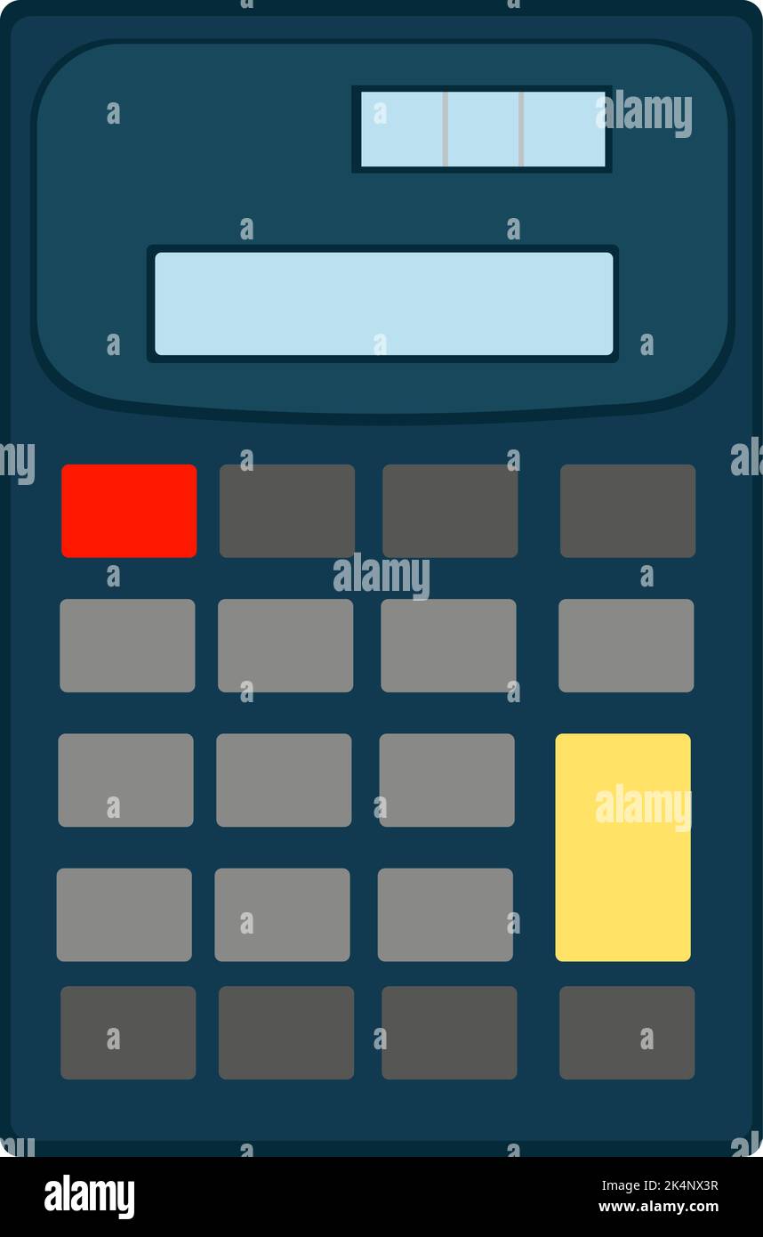 Adult calculator Cut Out Stock Images & Pictures - Alamy