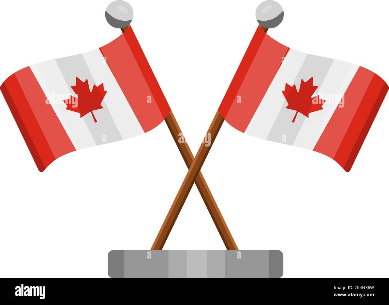 Canada flag canadian banner on hi-res stock photography and images - Alamy