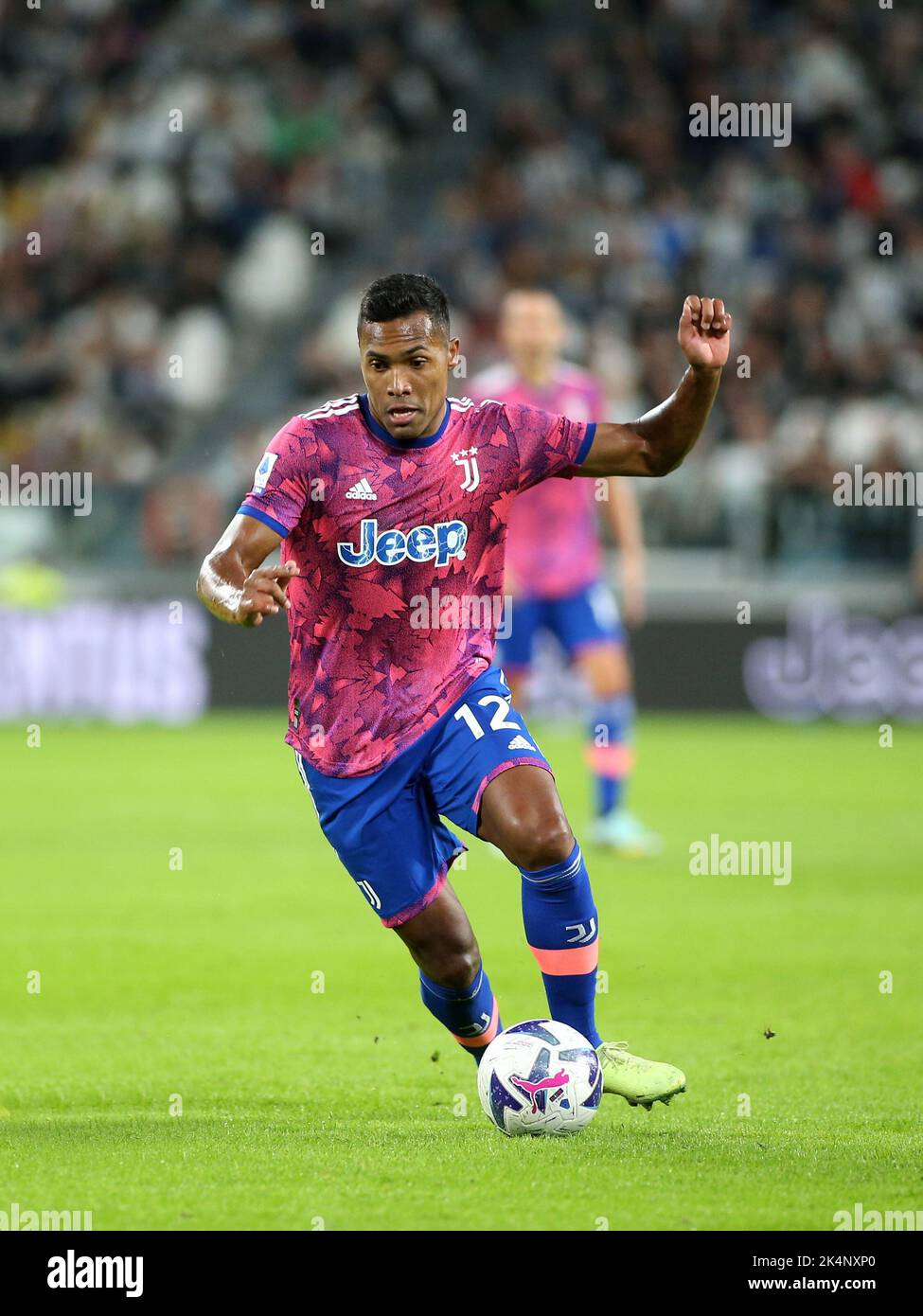 Allianz Stadium, Turin, Italy, October 02, 2022, Alex Sandro Lobo Silva ...