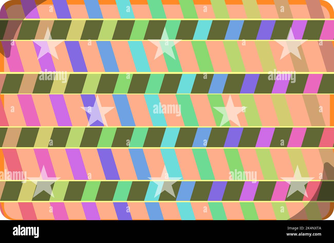 Plastic card, illustration, vector on a white background Stock Vector ...