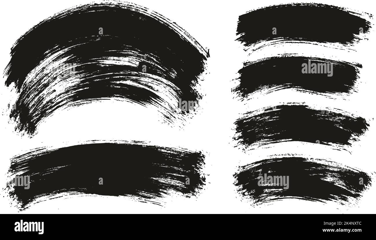 Round Brush Thin Curved Background Mix Artist Brush High Detail ...