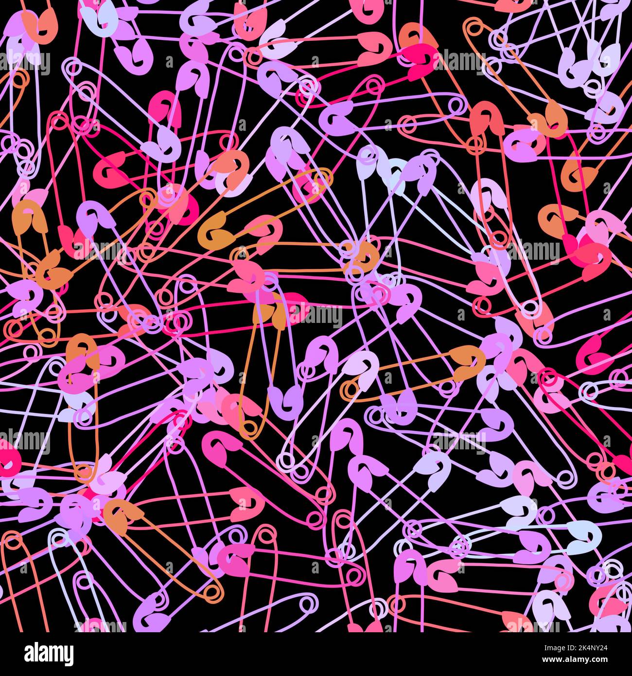 Sewing cartoon seamless pin pattern for wrapping paper and clothes ...