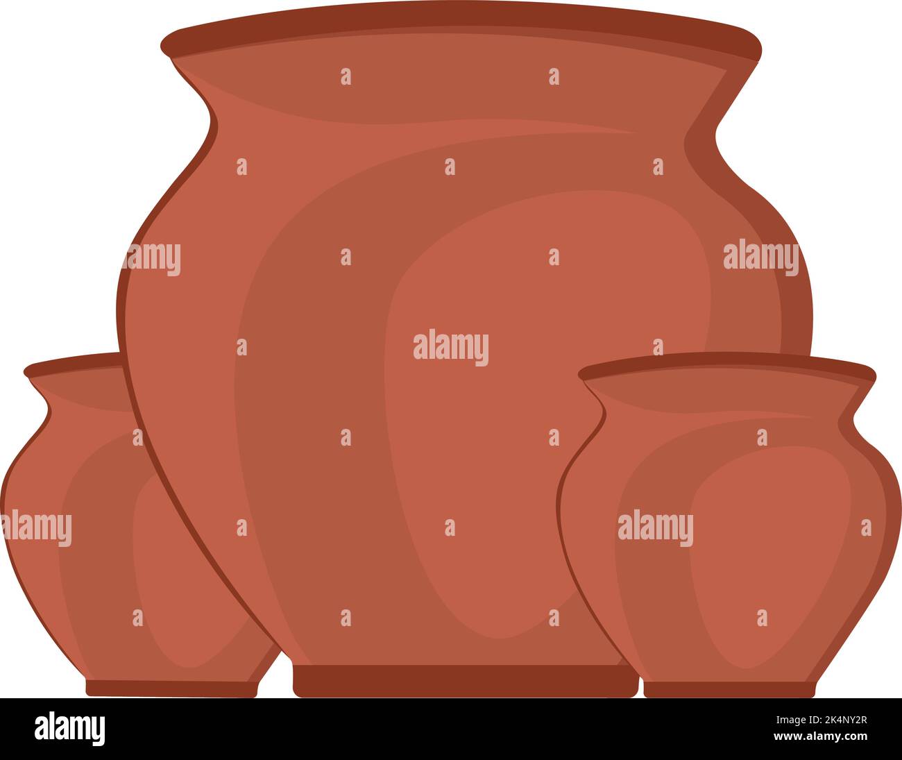 Clay pots old ancient Stock Vector Images - Alamy