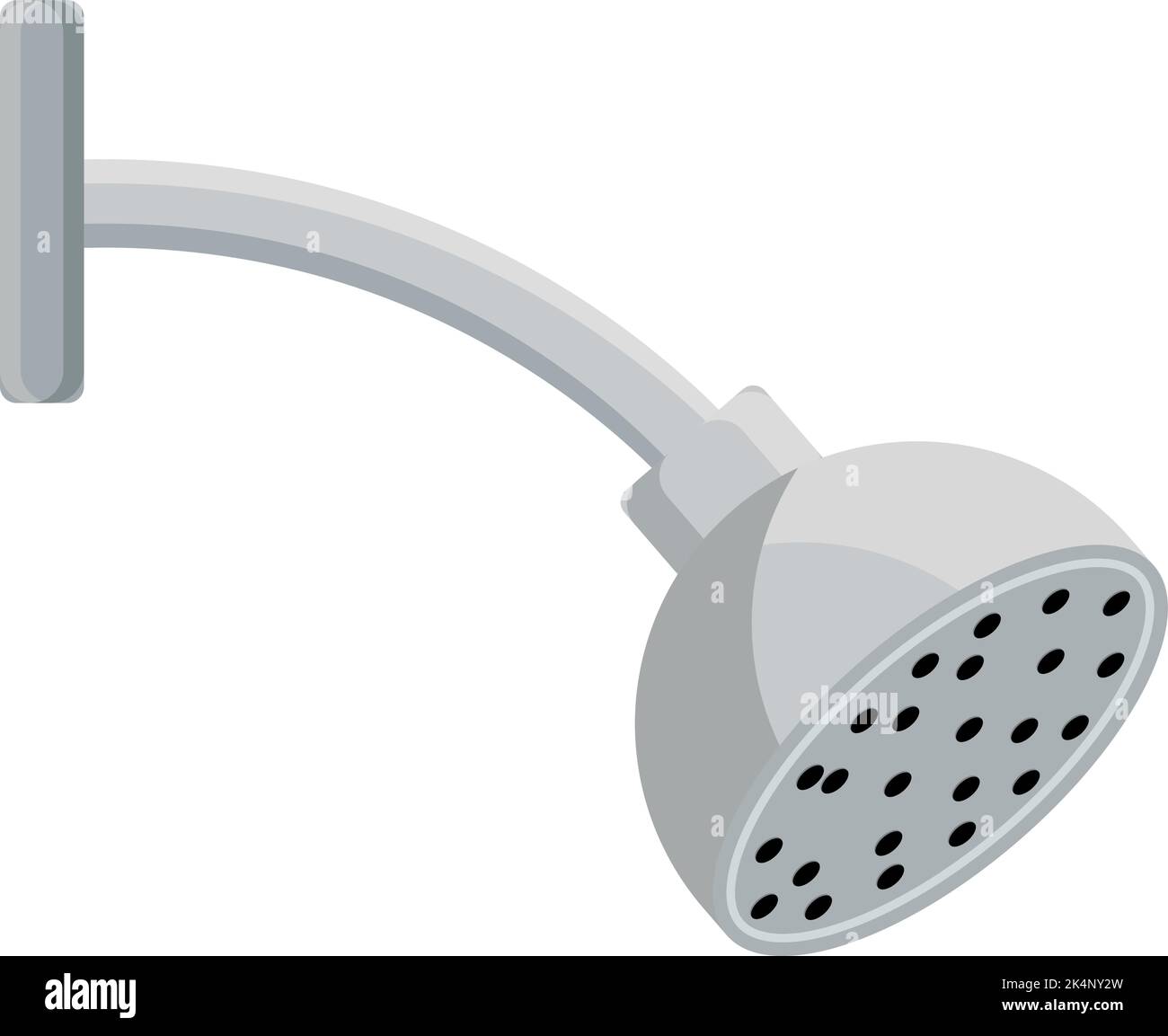 Shower head detail Stock Vector Images - Alamy