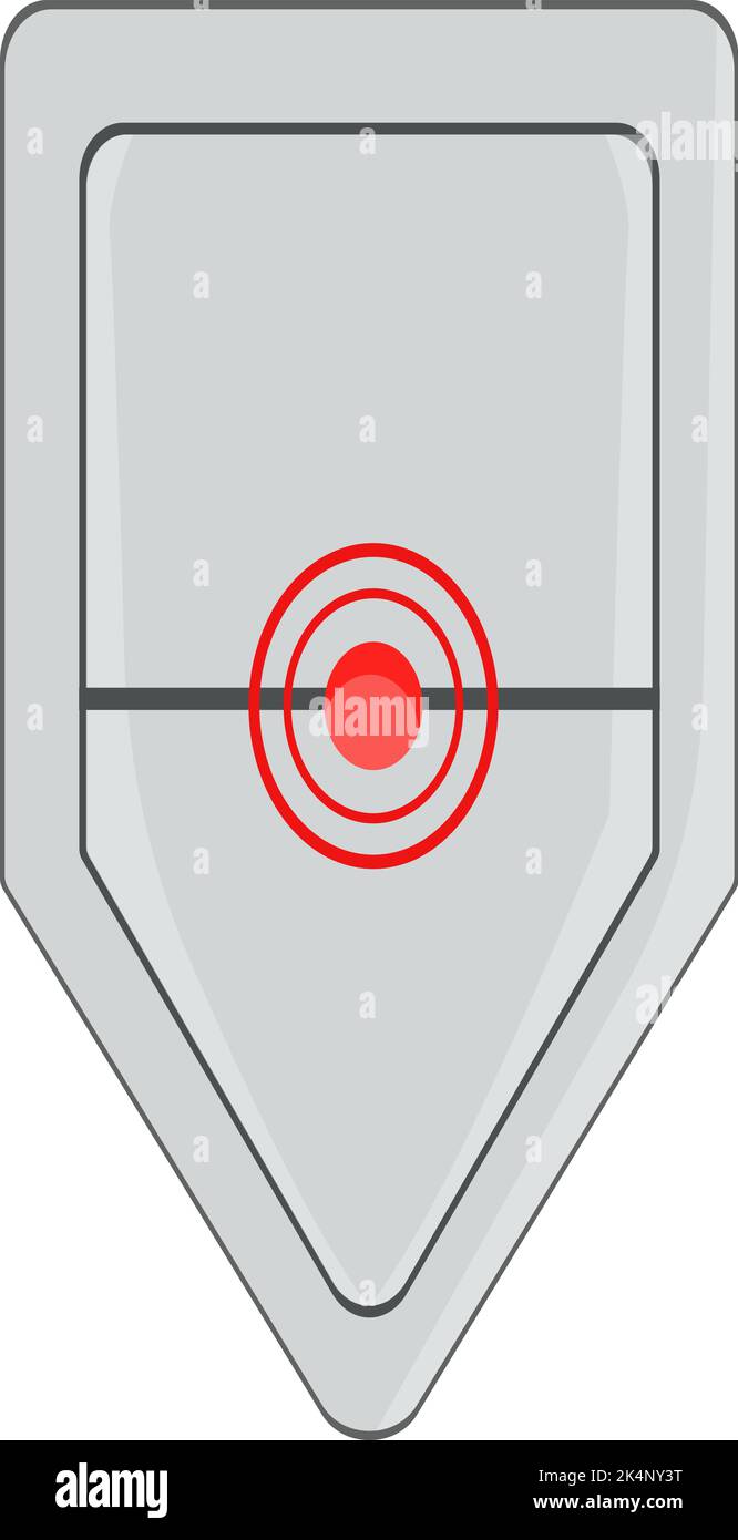 Protective shield, illustration, vector on a white background Stock Vector Image & Art - Alamy