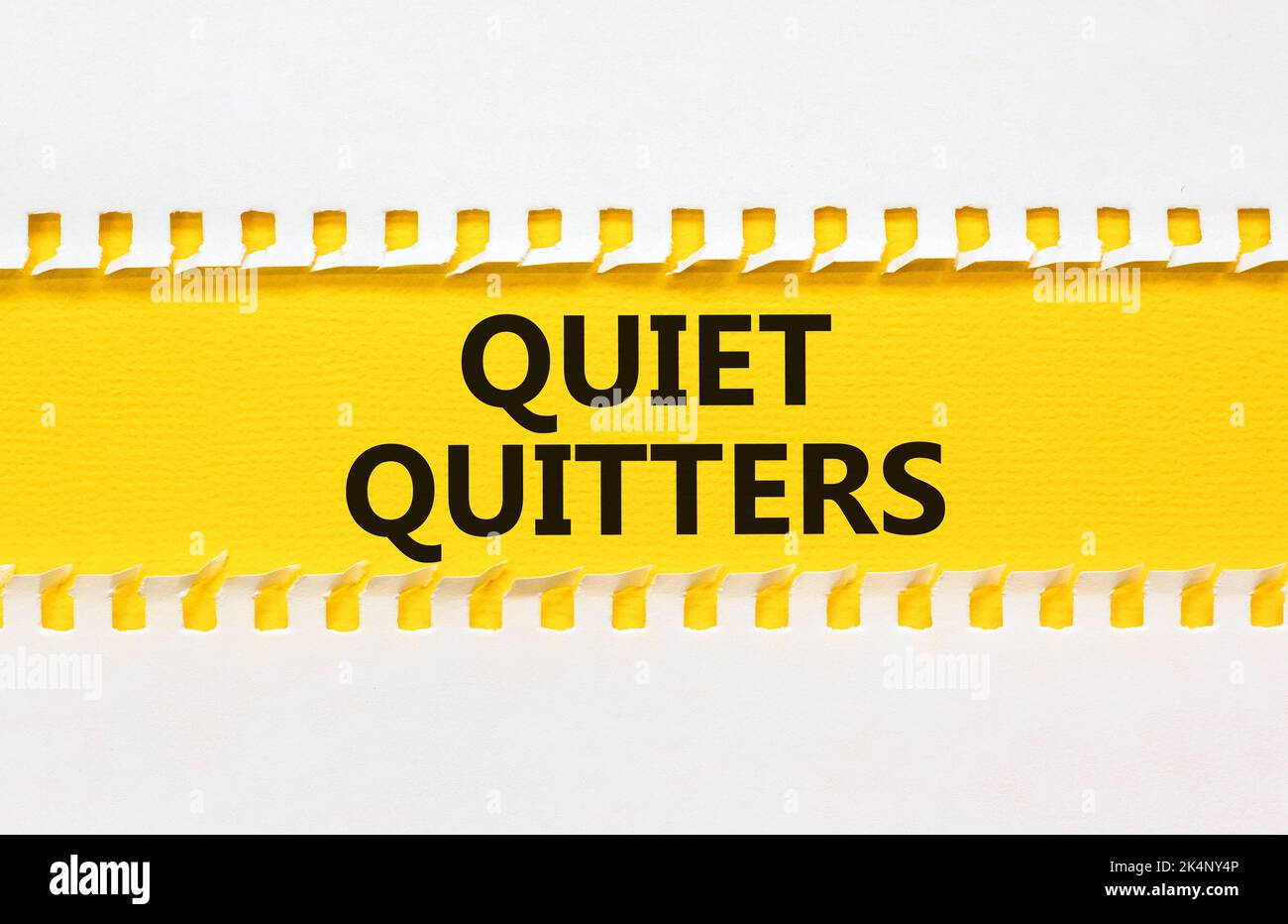 Quiet quitters hi-res stock photography and images - Alamy
