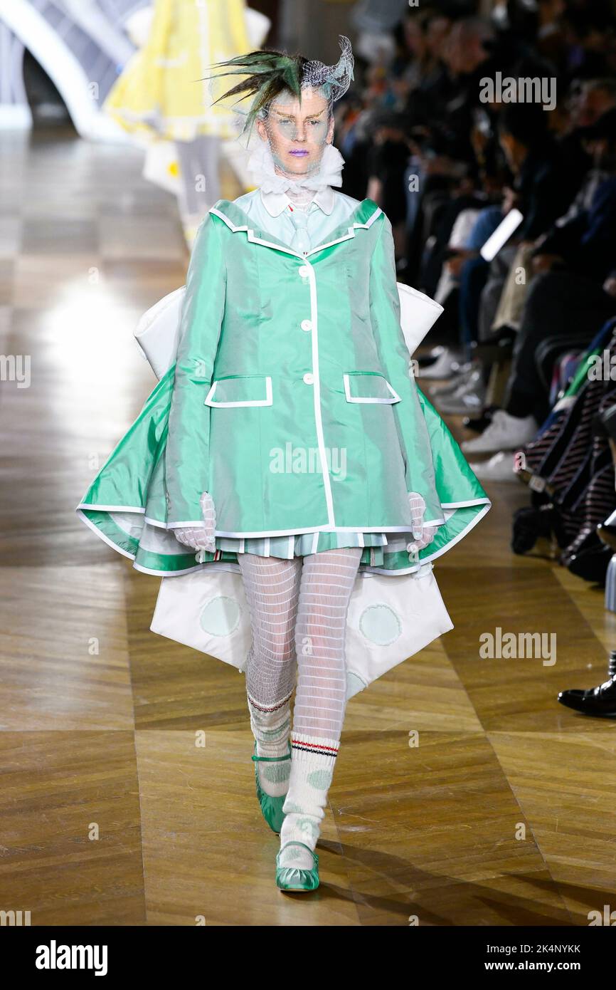 Paris, Frankreich. 03rd Oct, 2022. THOM BROWNE SS23 runway during Paris ...