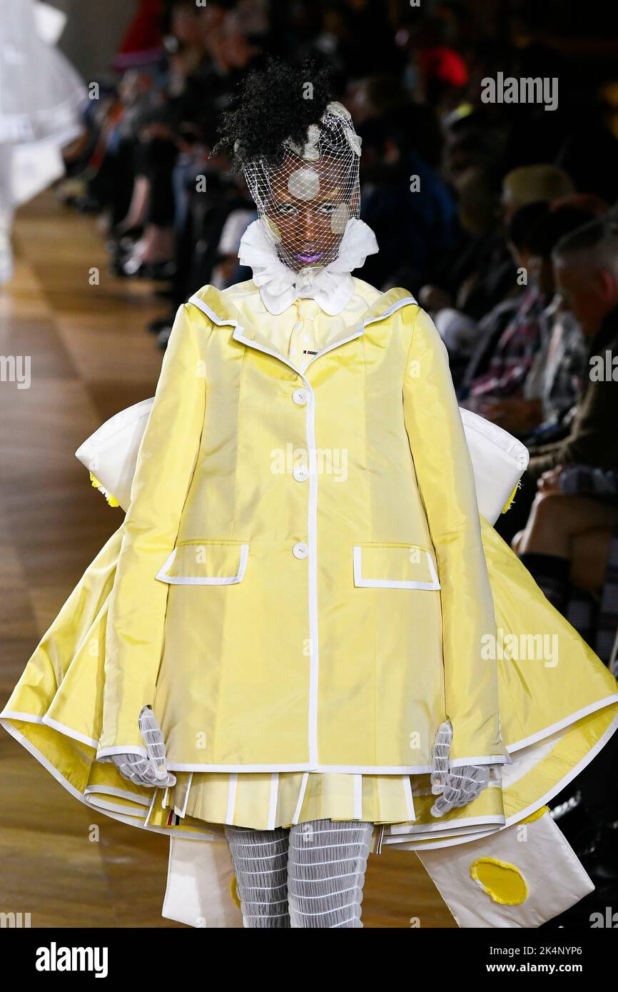 Paris, Frankreich. 03rd Oct, 2022. THOM BROWNE SS23 runway during Paris ...