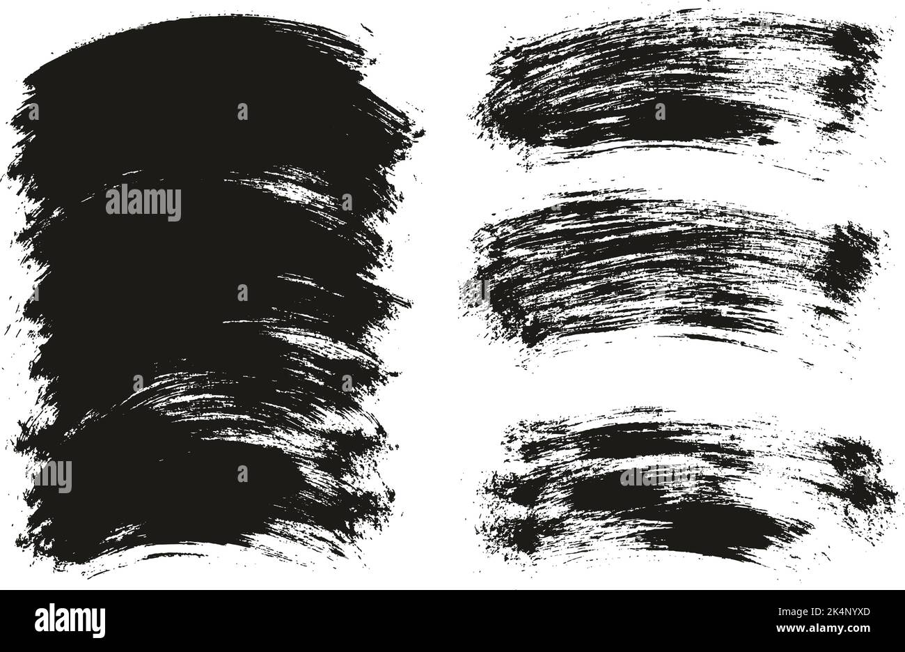 Round Brush Thin Curved Background Mix Artist Brush High Detail ...