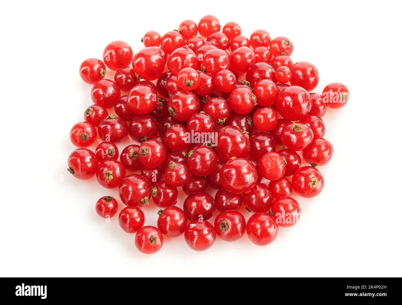 Pile of red currant fruit isolated on white background Stock Photo - Alamy