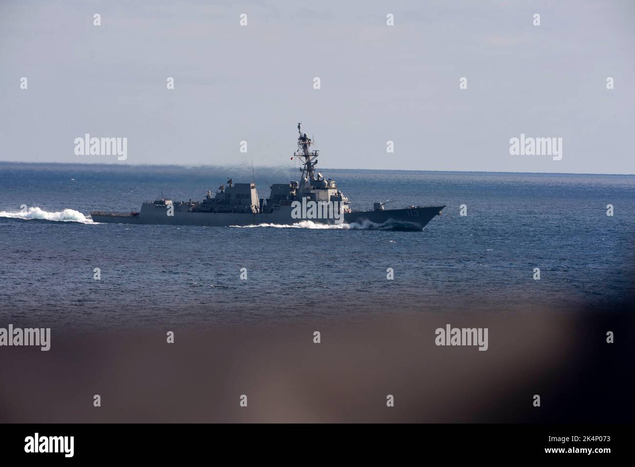 221002-N-KU796-2008 PACIFIC OCEAN (Oct. 2, 2022) The Arleigh Burke ...