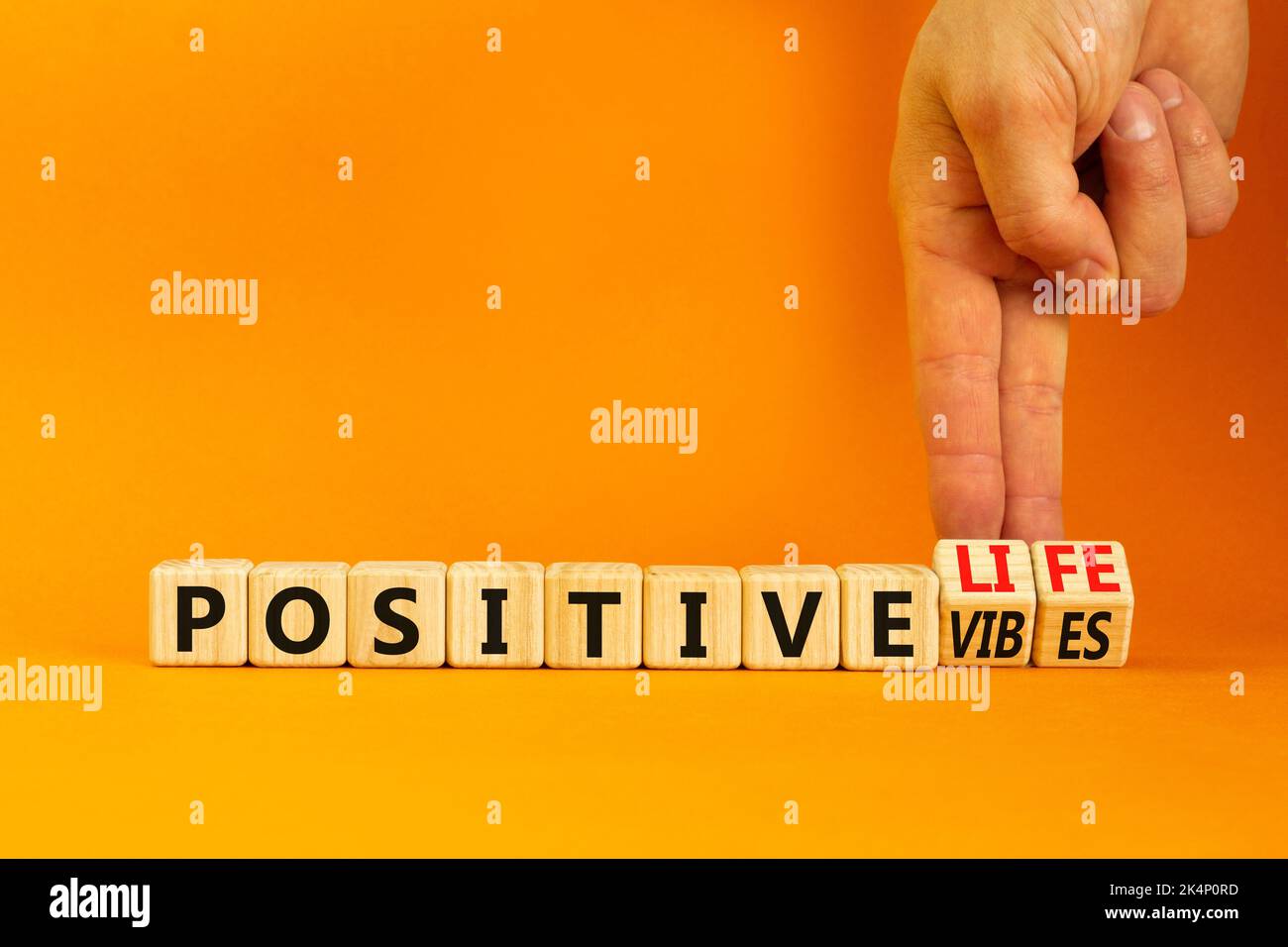 Positive vibes and life symbol. Concept words Positive vibes or ...