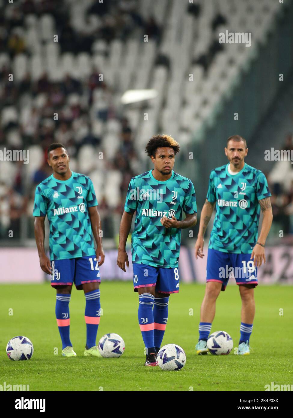 Allianz Stadium, Turin, Italy, October 02, 2022, Weston McKennie ...