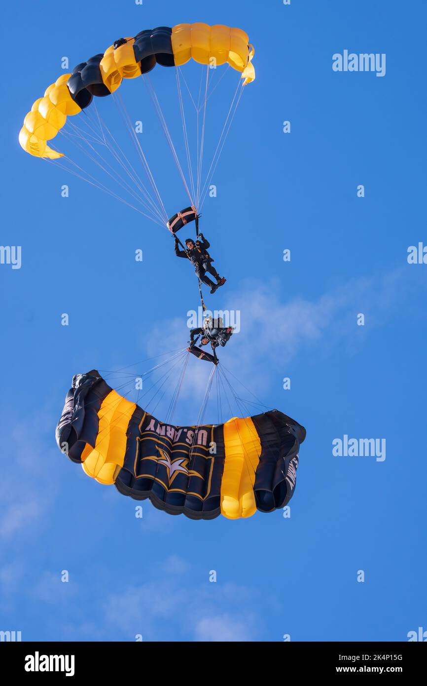 Sgt. 1st Class Morgan George and Staff Sgt. Nickolas Orozco of the U.S ...