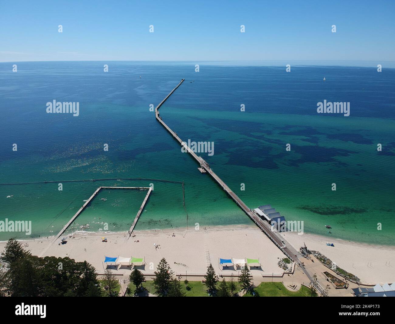 Busselton jetty aerial hi-res stock photography and images - Alamy