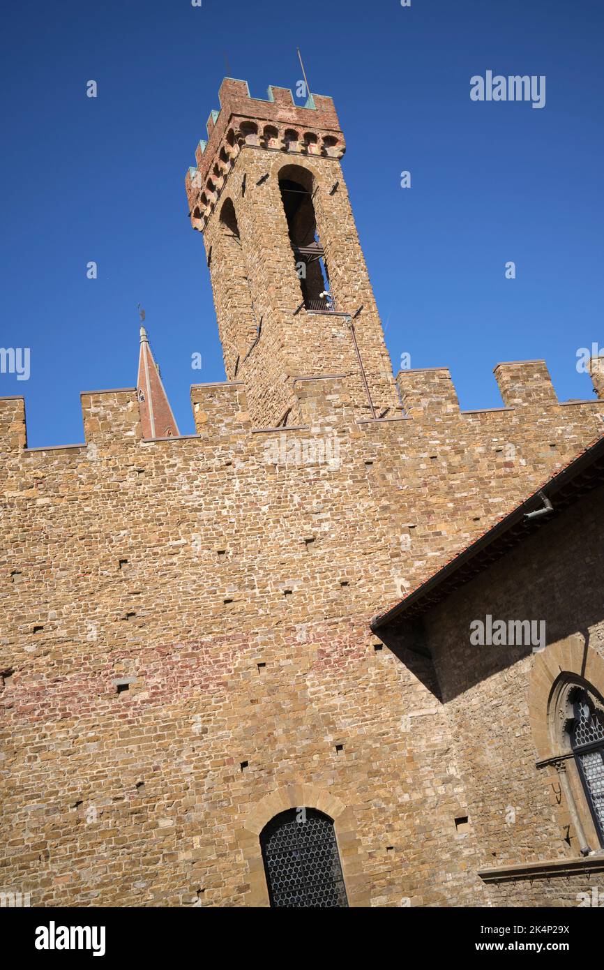 Exterior of the Bargello Museum in Florence Italy Stock Photo - Alamy