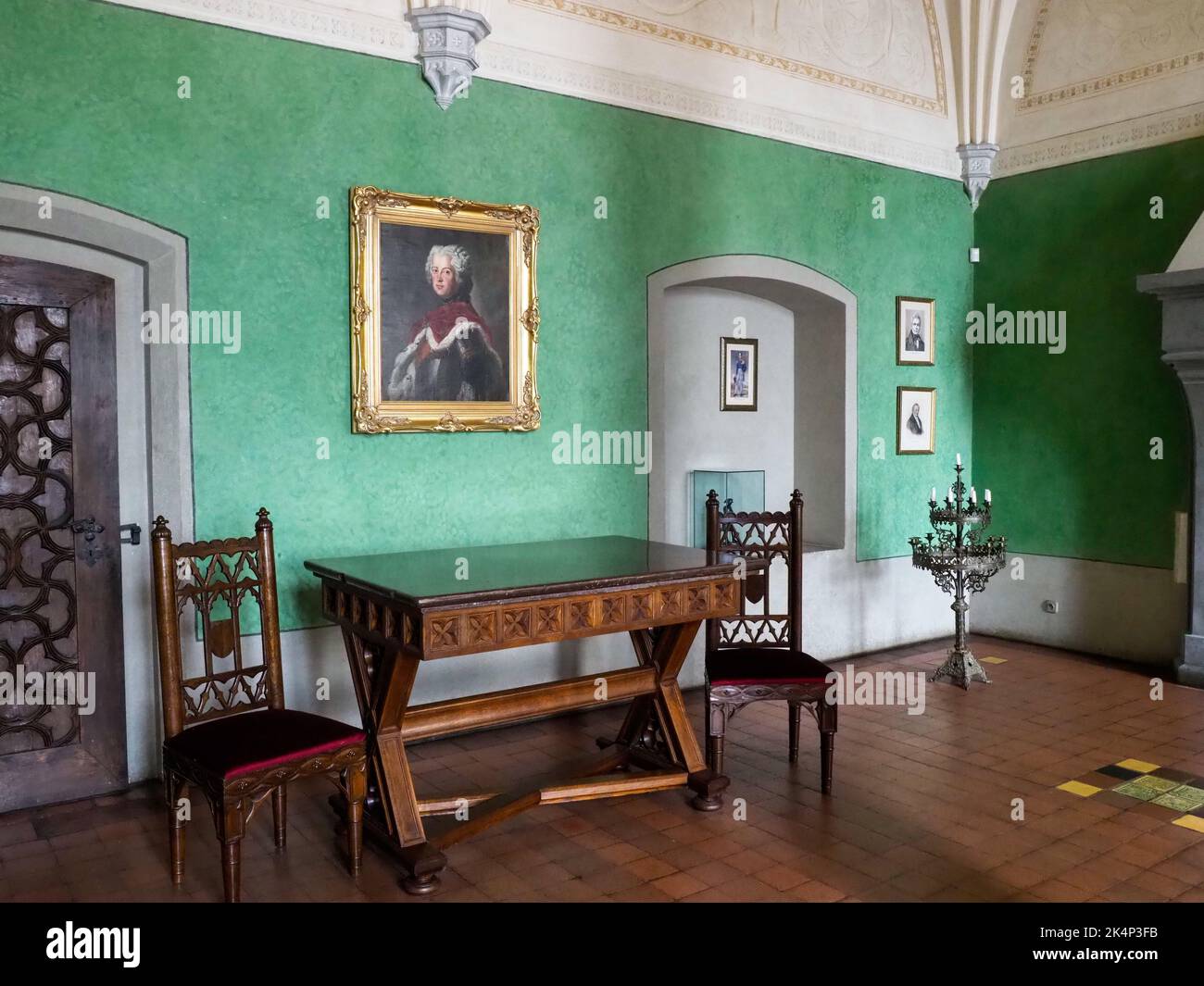 Malbork Castle, Poland - August 8, 2018: Marlbork, ancient medieval ...