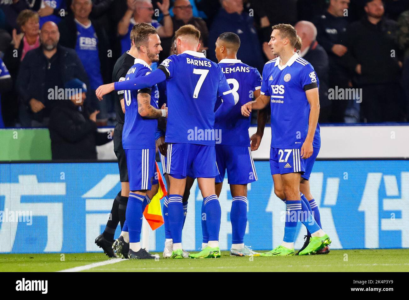 3rd October 2022; The King Power Stadium, Leicester, Leicestershire ... 3rd October 2022; The King Power Stadium, Leicester, Leicestershire ...