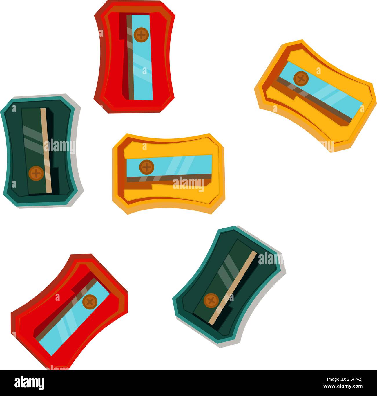 Pencil sharpener sharpeners Stock Vector Images - Alamy