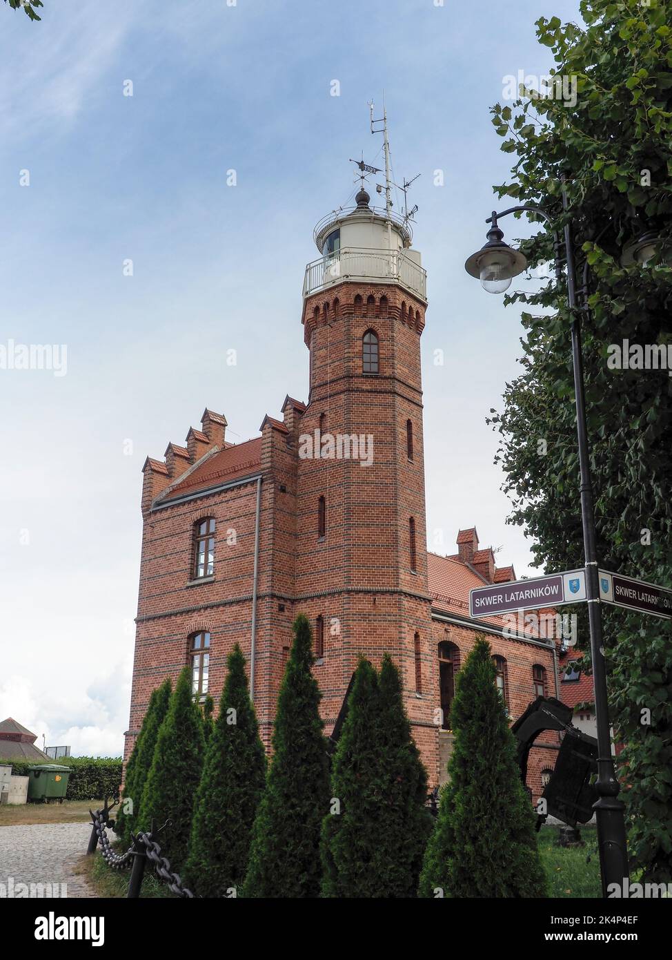 Poland: several lighthouses of the Polish Baltic Sea Stock Photo - Alamy