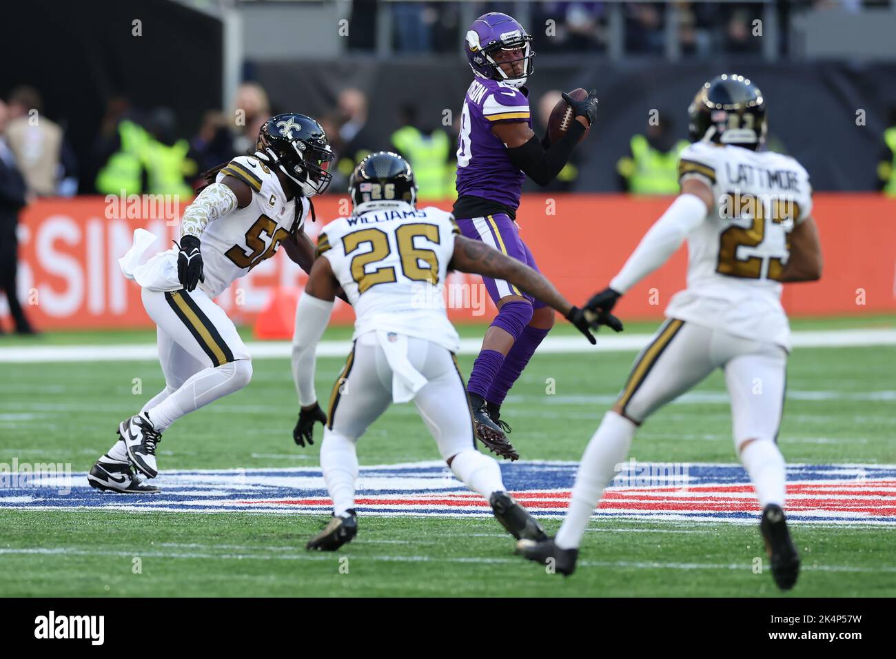 Tottenham, London, 2nd October 2022; Tottenham Hotspur Stadium ...