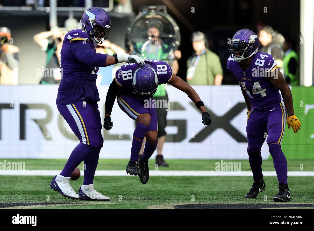 Tottenham, London, 2nd October 2022; Tottenham Hotspur Stadium ...
