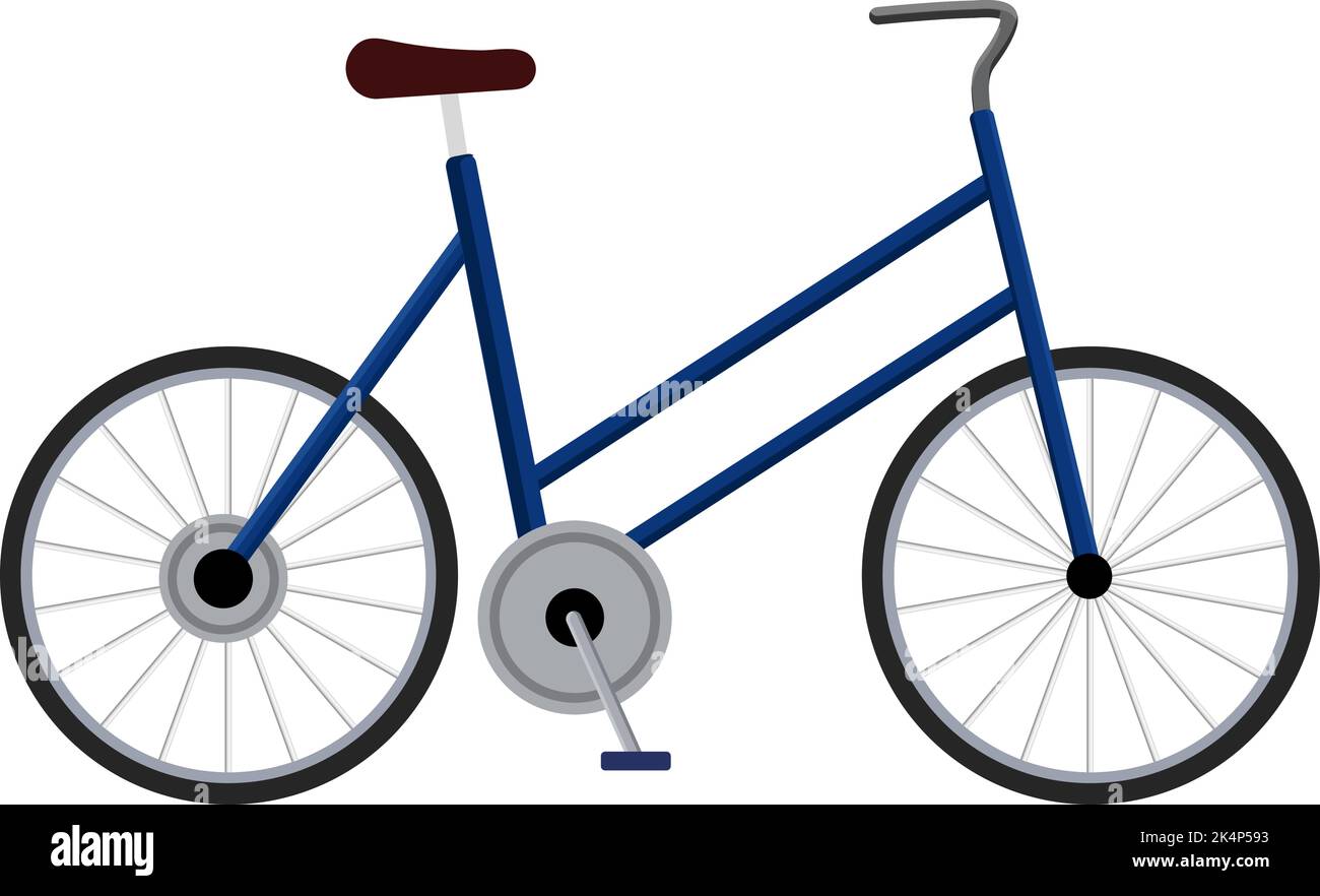 Blue cycle track Stock Vector Images - Alamy