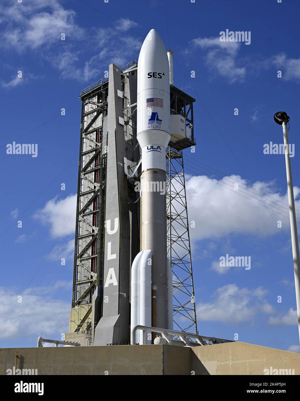 United Launch Alliance prepares its Atlas V rocket to boost two ...