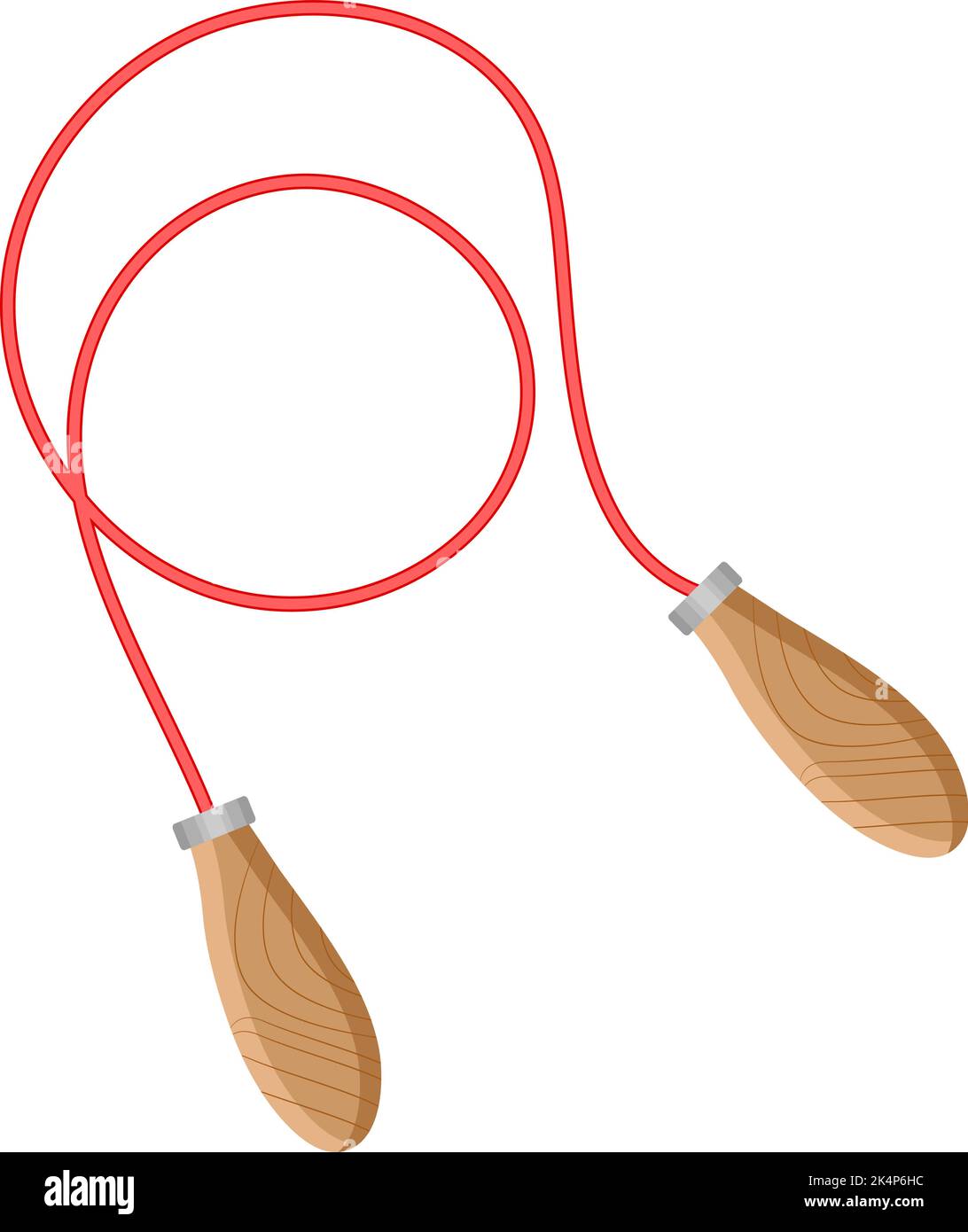 Rope red handles Stock Vector Images - Alamy