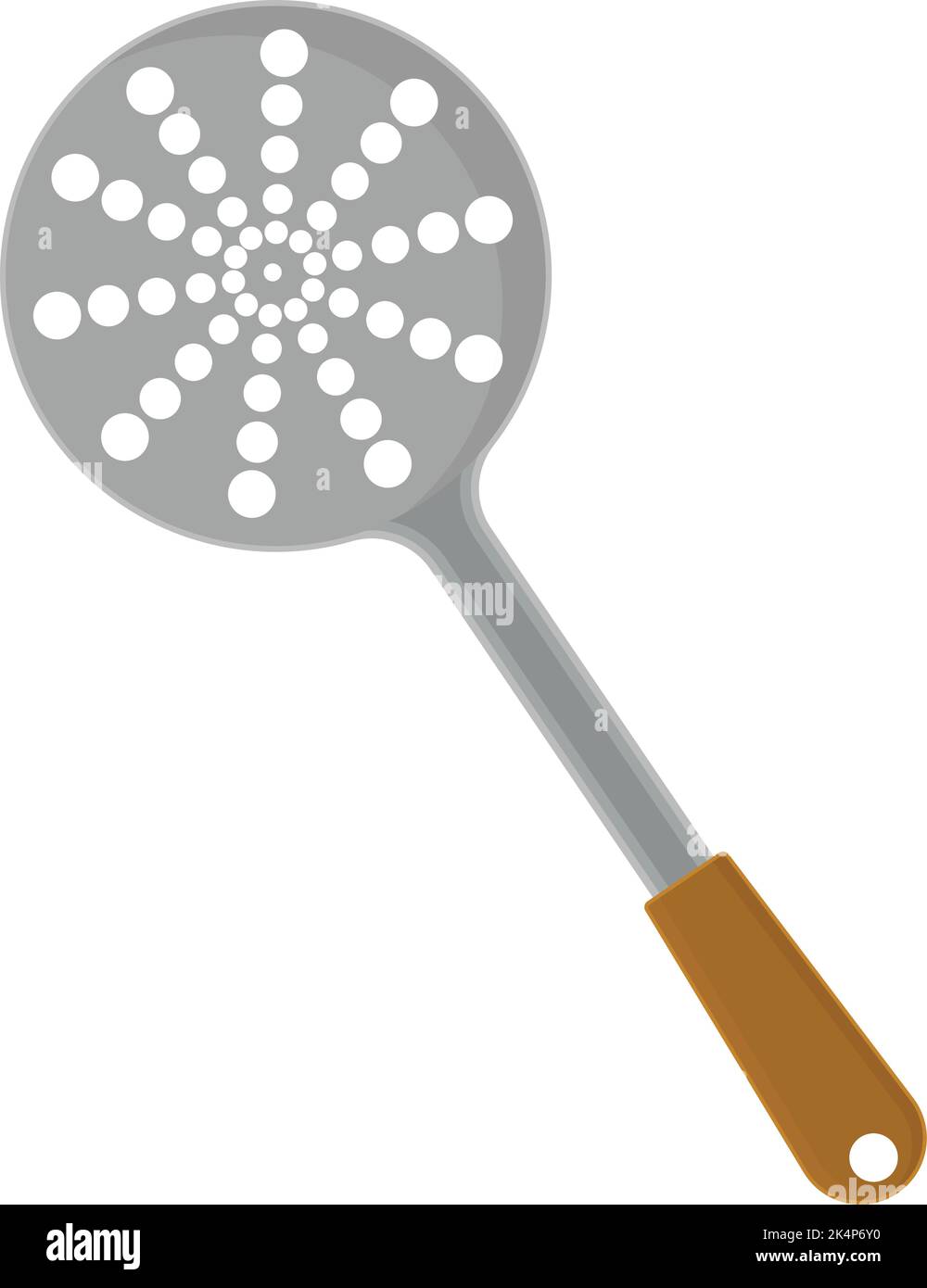 Metal skimmer, illustration, vector on a white background Stock Vector ...