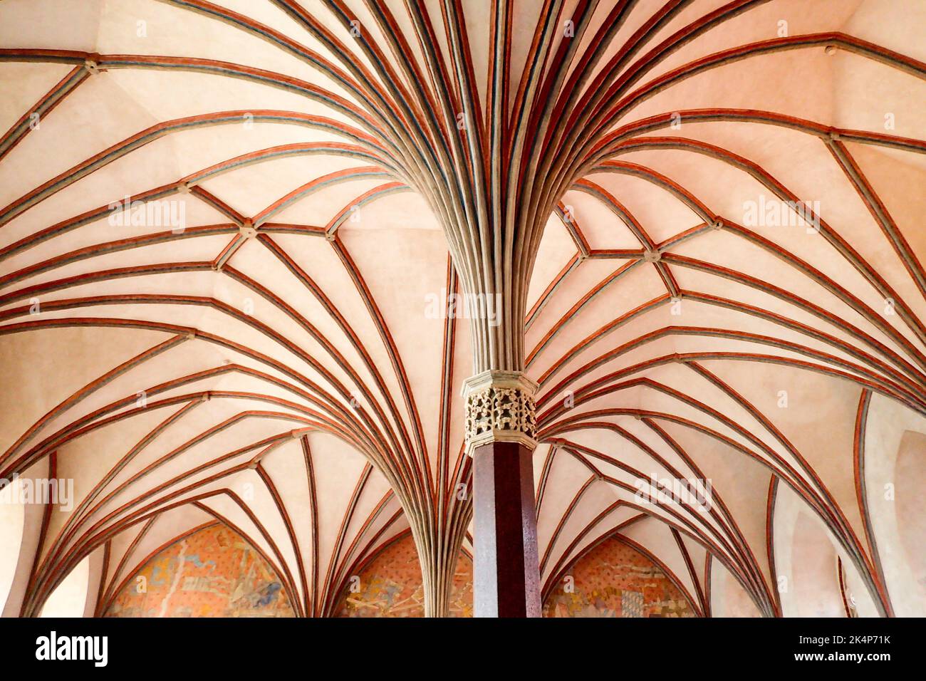 Malbork Castle, Poland - August 8, 2018: Marlbork, ancient medieval ...
